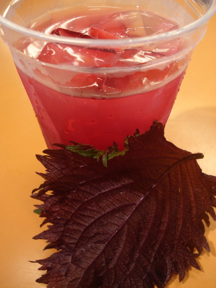 Refreshing-Shiso-Juice ⋆ OZE TRAVEL BLOG